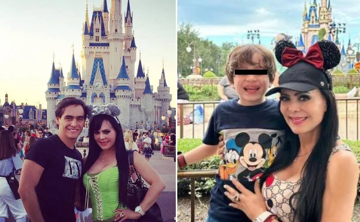 Maribel Guardia lleva a su nieto a Disney, tal y como se lo prometió a ...