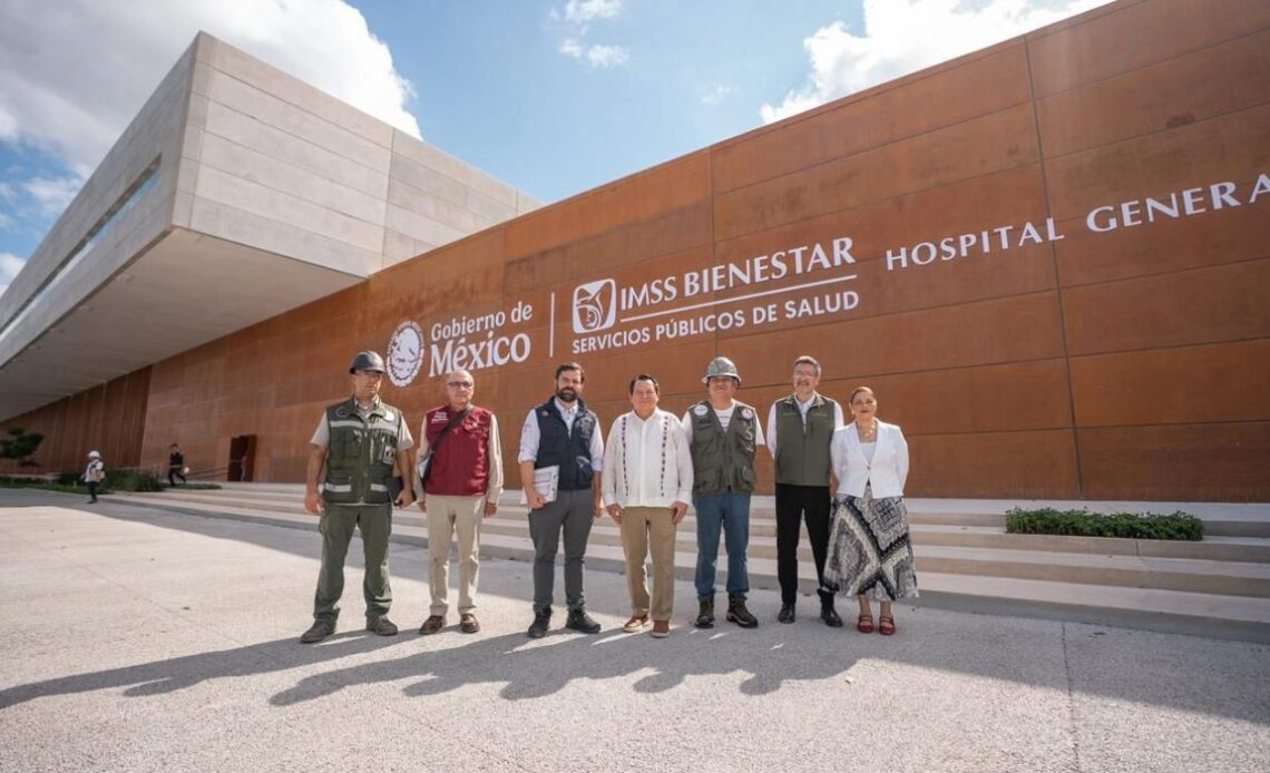 Supervisan Avances del Nuevo Hospital General IMSS-Bienestar “Agustín O ...